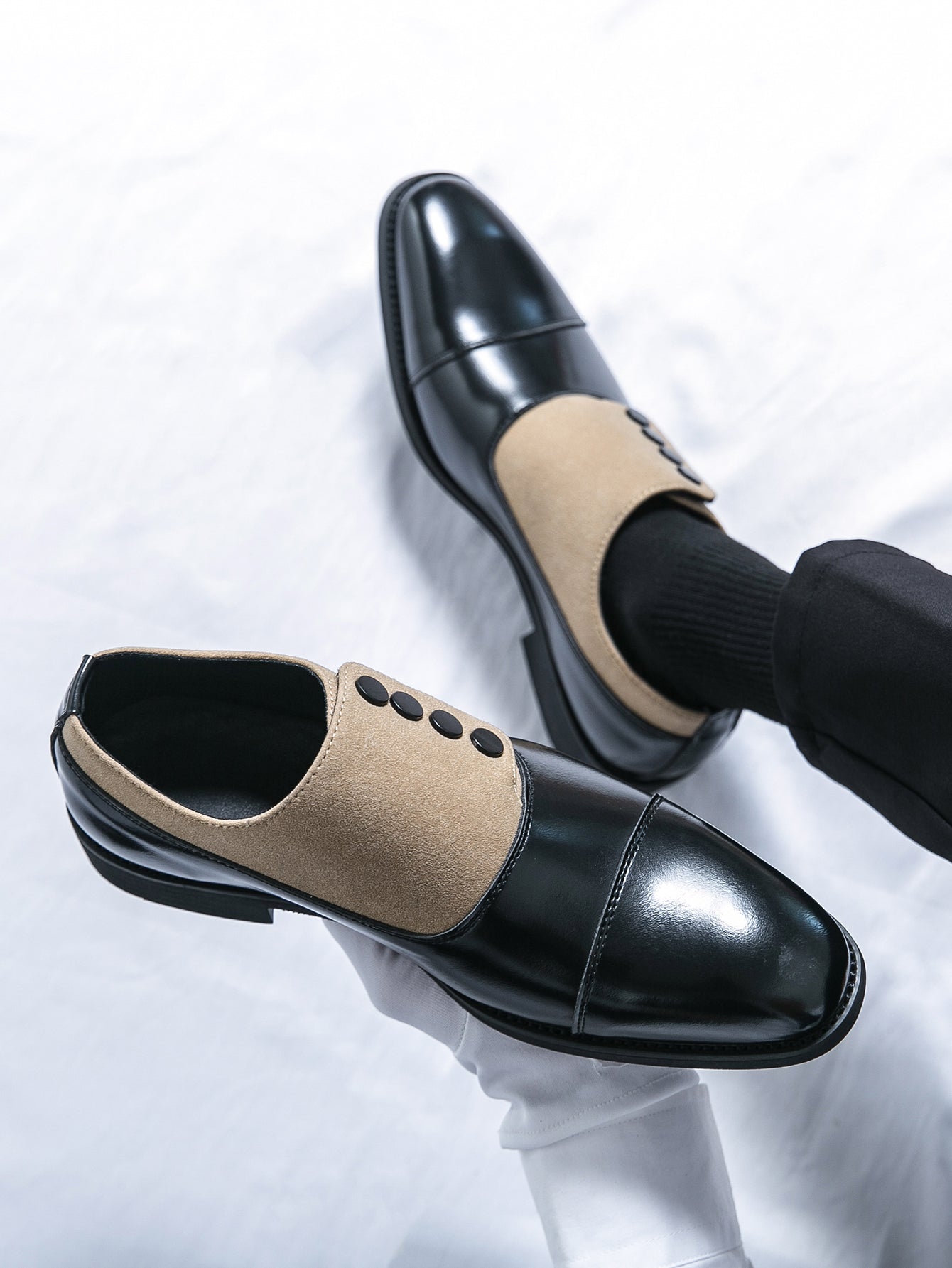 Grazio Leather Monk Shoes – Delova Footwear